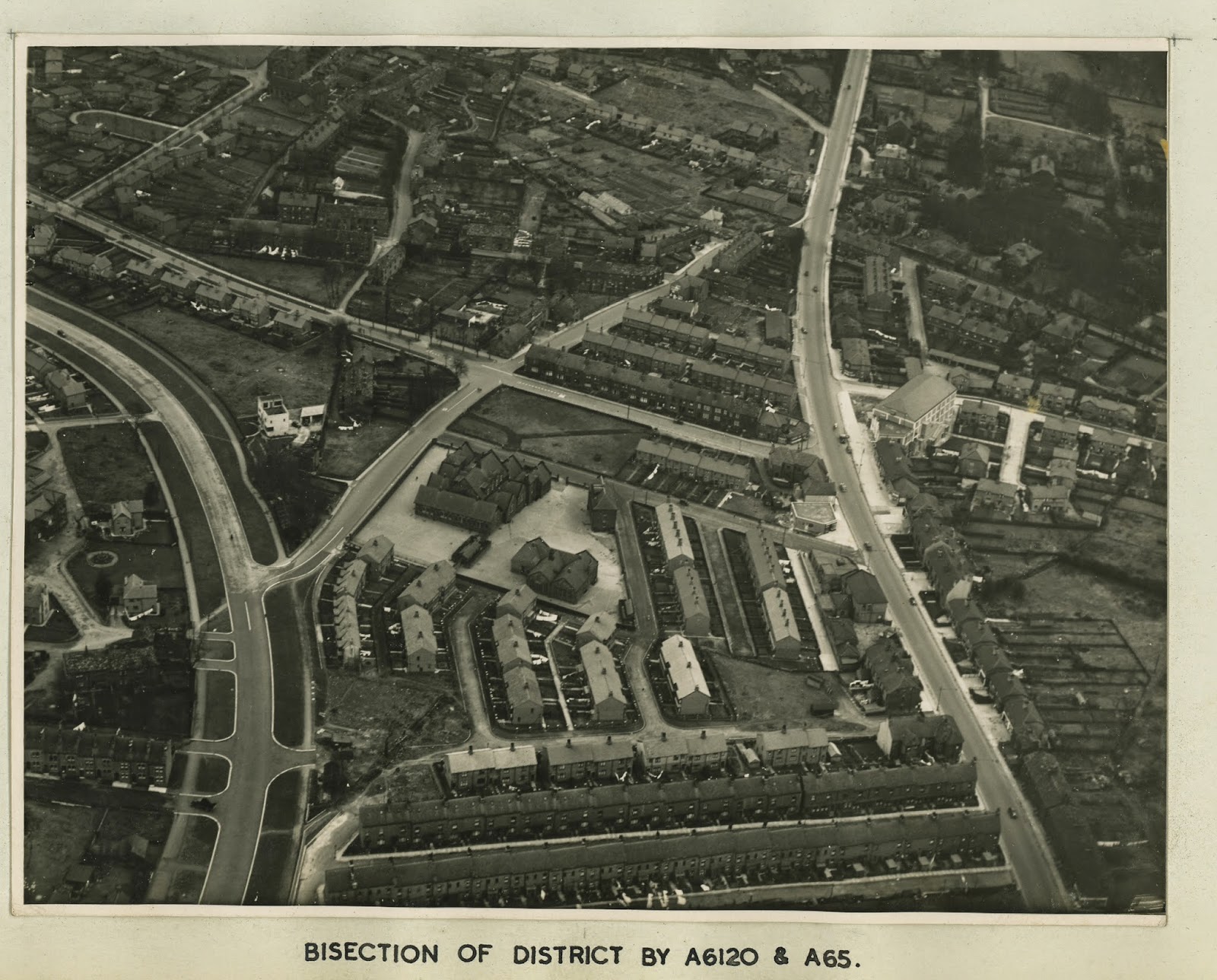 Horsforth Museum: Ariel View of Horsforth Feather Bank School