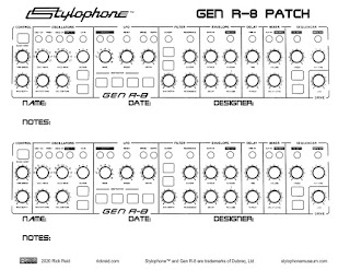 Stylophone Museum: New! A photo-realistic Stylophone GEN R-8 patch sheet