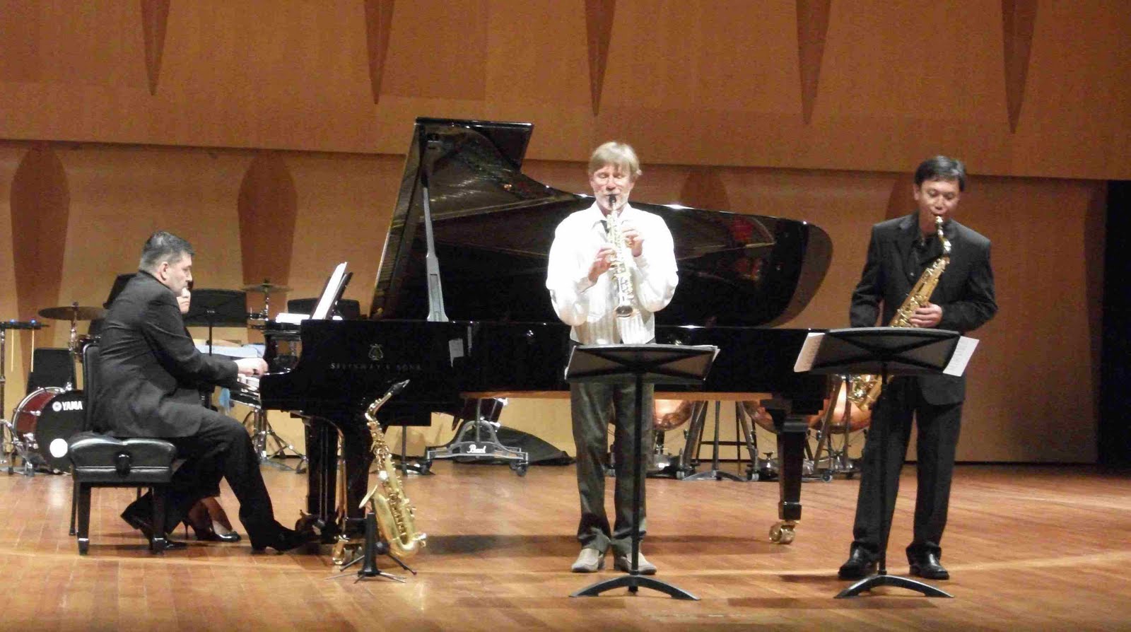 pianomania: CLAUDE DELANGLE Saxophone Recital / Review