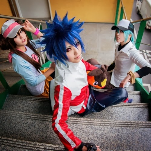 Pokemon Cosplay: Pokemon Black and White Cosplay Girls and Boys