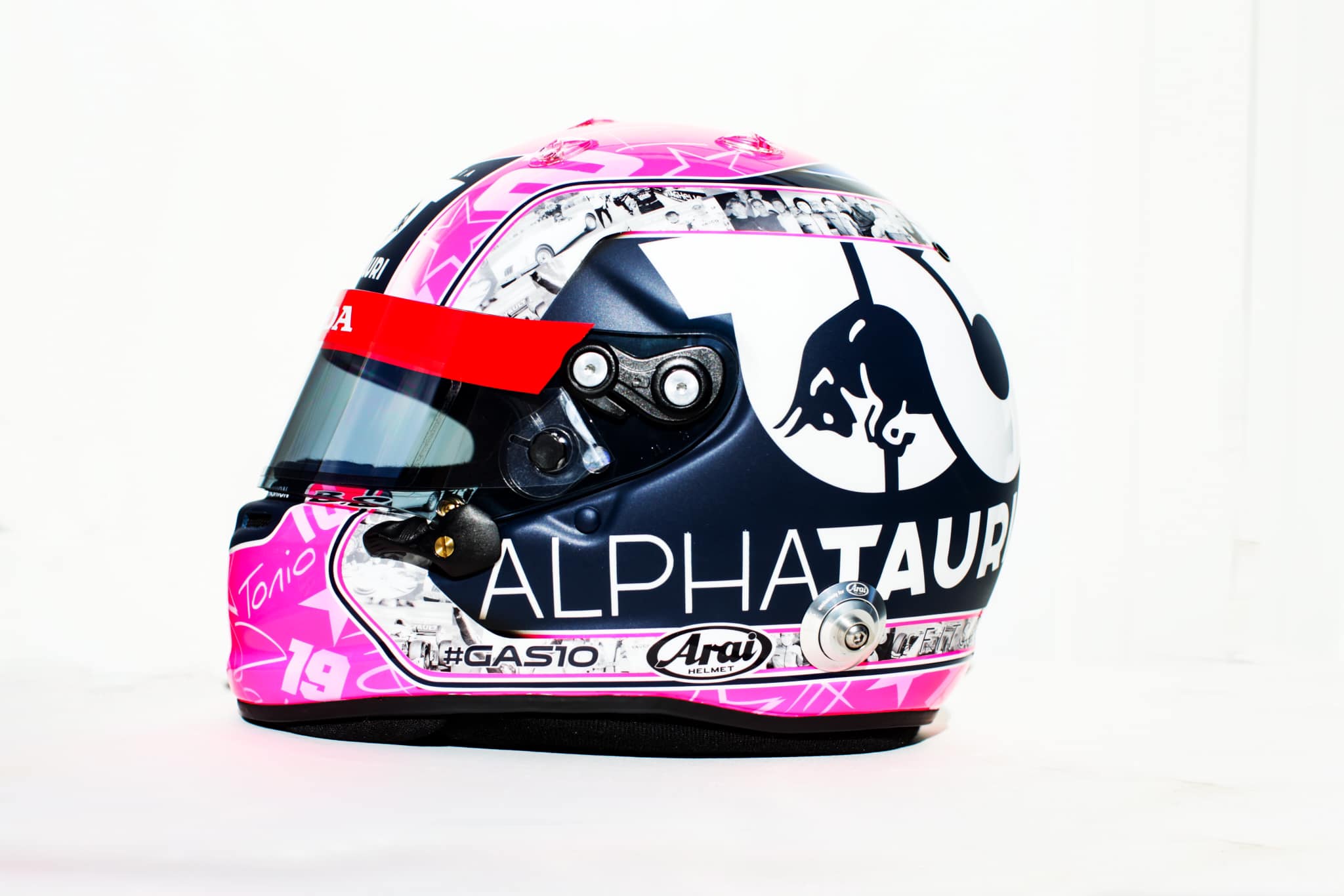 Racing Helmets Garage: Arai GP-7 P.Gasly "Tribute to Anthoine Hubert ...