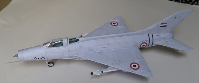 Mikoyan-Gurevich MIG-21 Fishbed Papercraft Model (Detailed) by Inwald ...
