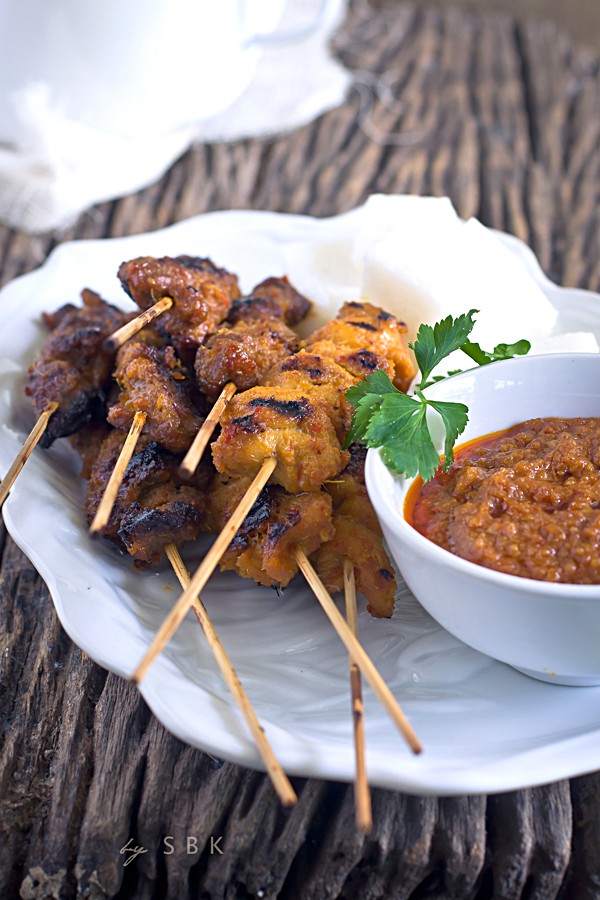Melley Mey's Kitchen : ~ Resipi Satay Ayam & Daging Bersama Kuah Kacang...