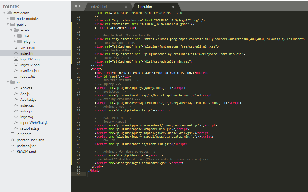 Convert HTML to Reactjs - Chuyển HTML Bootstrap sang Reactjs