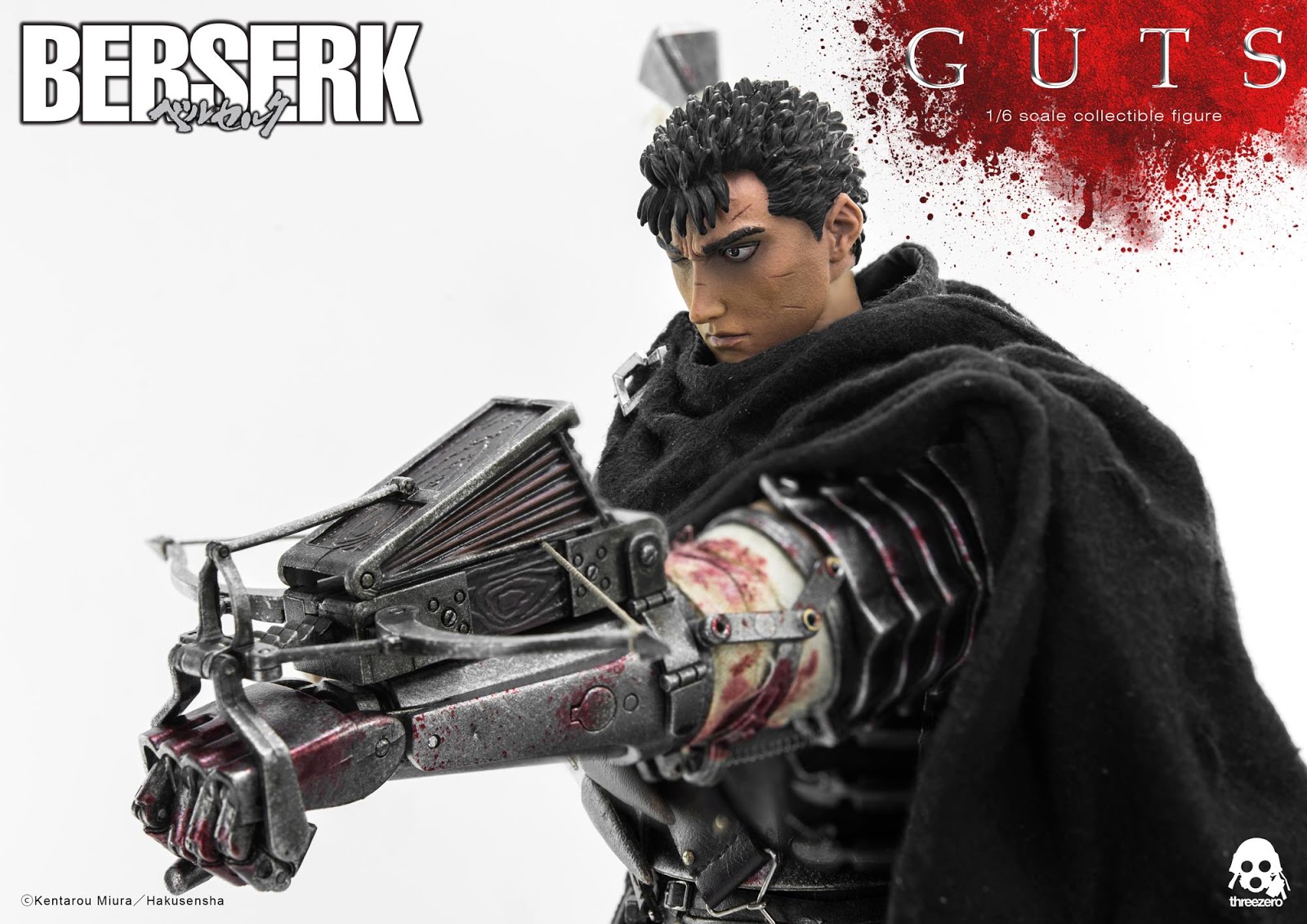 toyhaven: Preview ThreeZero 1/6th scale Berserk Guts 12-inch (32cm ...