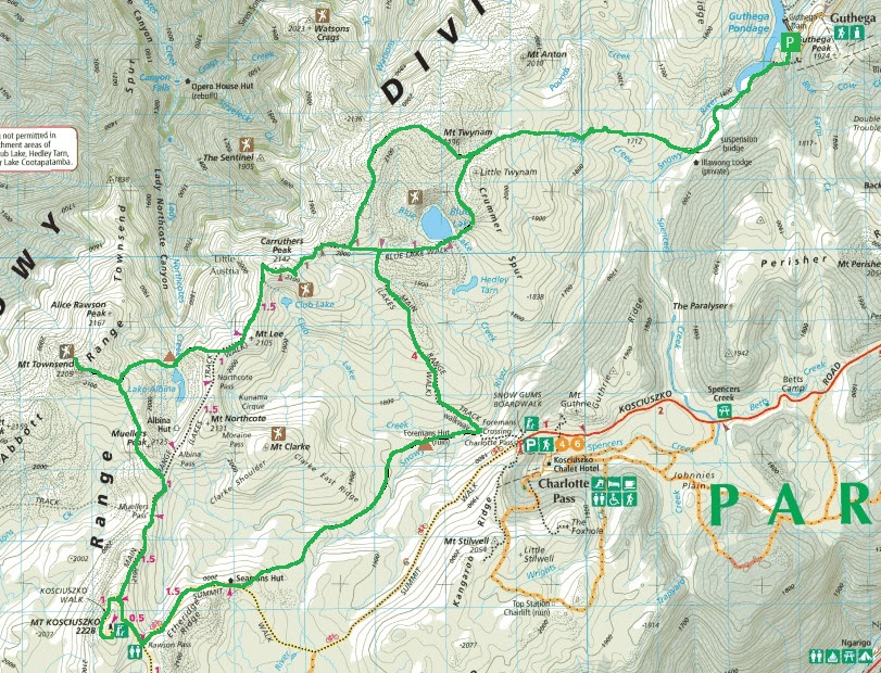 Back To Nature:: Main Ridge Circuit - Guthega -Mt Townsend - Mt ...