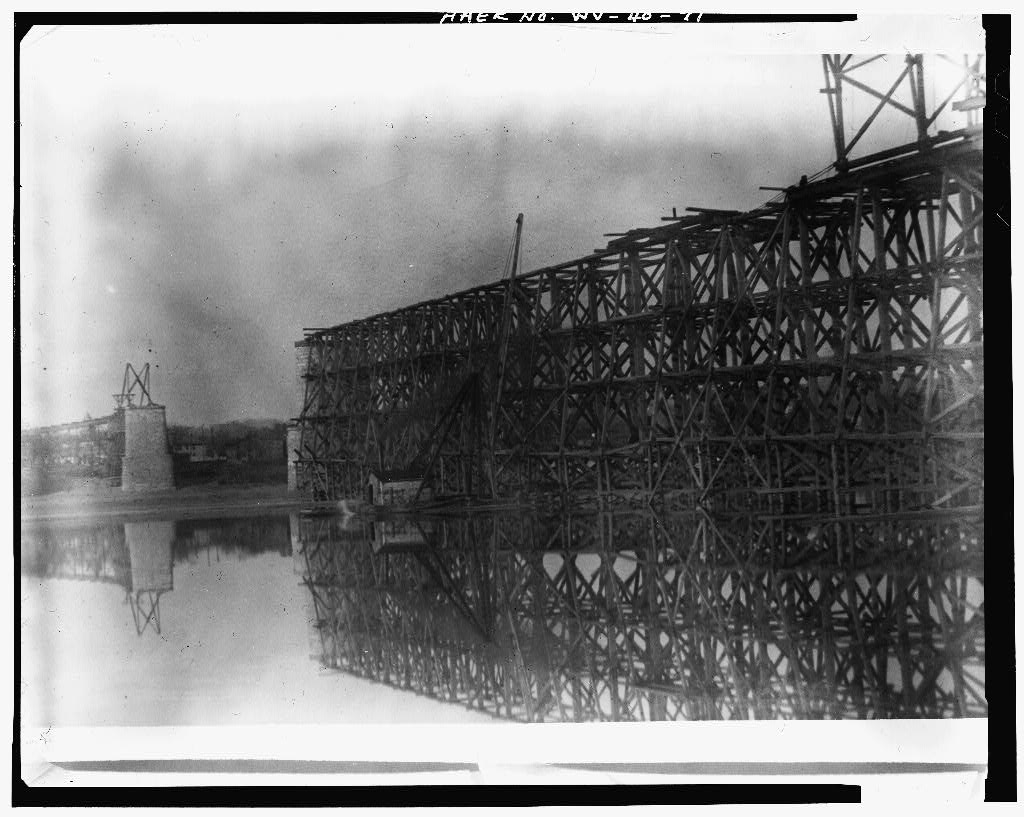 Industrial History: Williamstown-Marietta Bridges over Ohio River