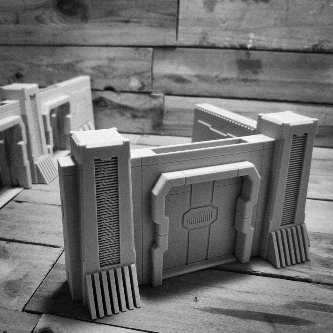 Modular walls for Tabletop gaming and Dioramas | The3Dprinting 3D print ...