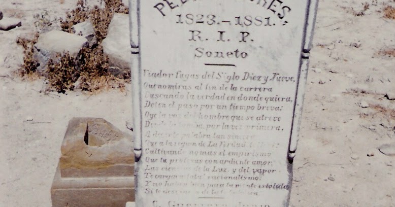 Evocación y memoria...: ¿Quién fue Pedro Flores?