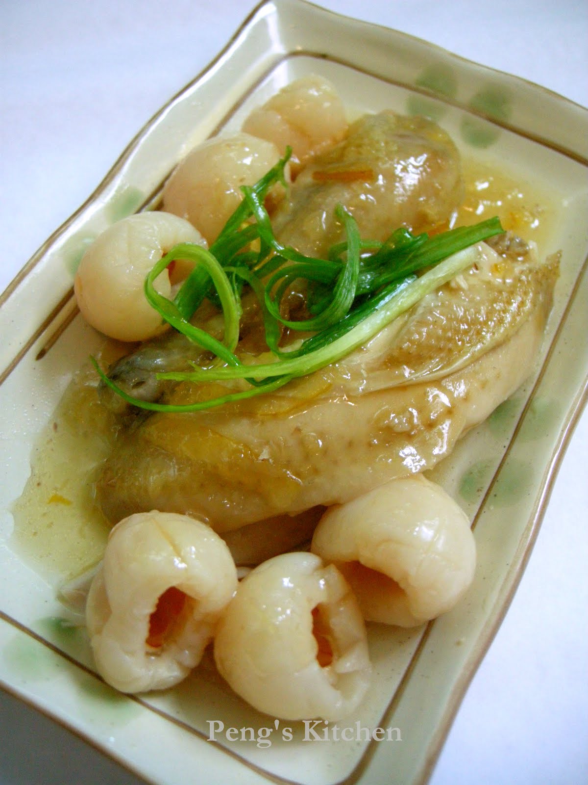 Peng's Kitchen: Chicken with Lychees in 2 Sauces