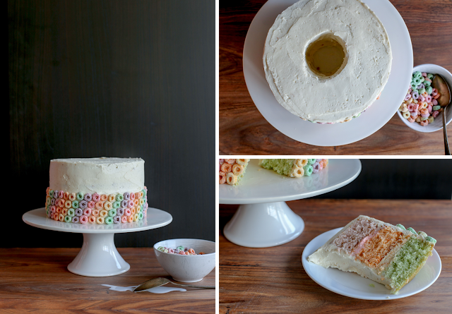 Smart Cookie: Froot Loop Cake