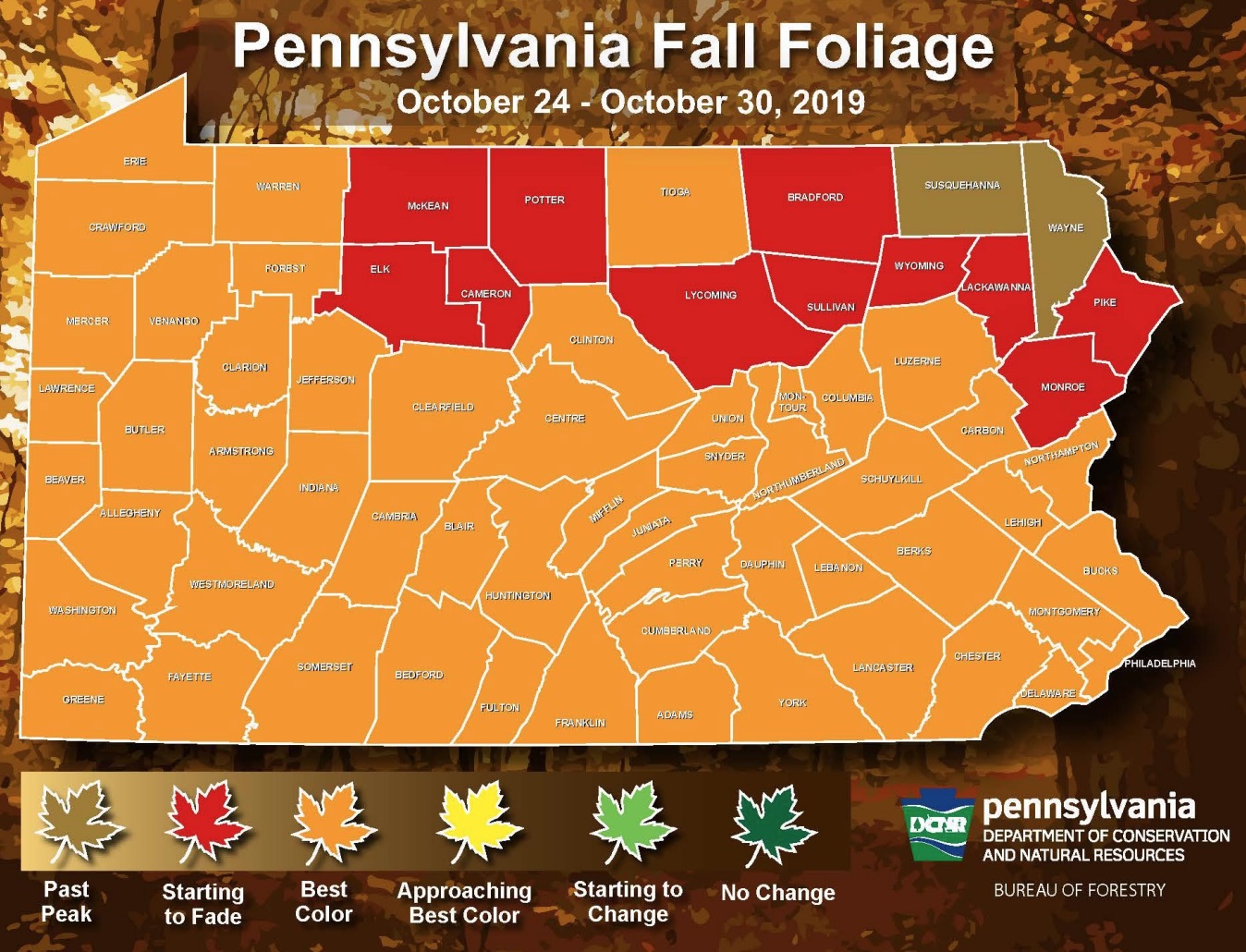 PA Environment Digest Blog: DCNR: Impressive Fall Colors Will Persist ...