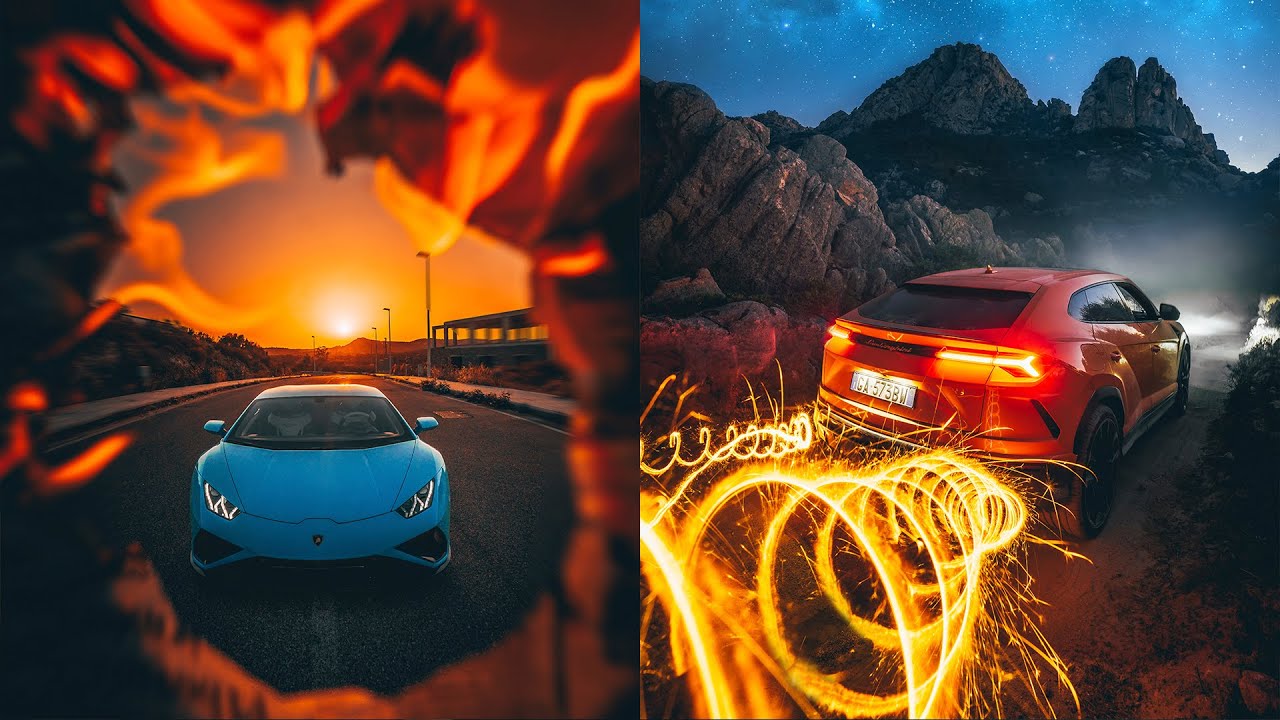 Creative Photography with LAMBORGHINI | Behind The Scenes - Photography ...