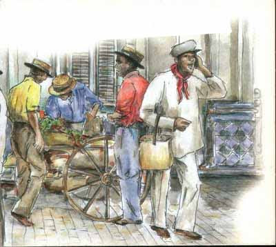 El caimán sin muela: Pregoneros