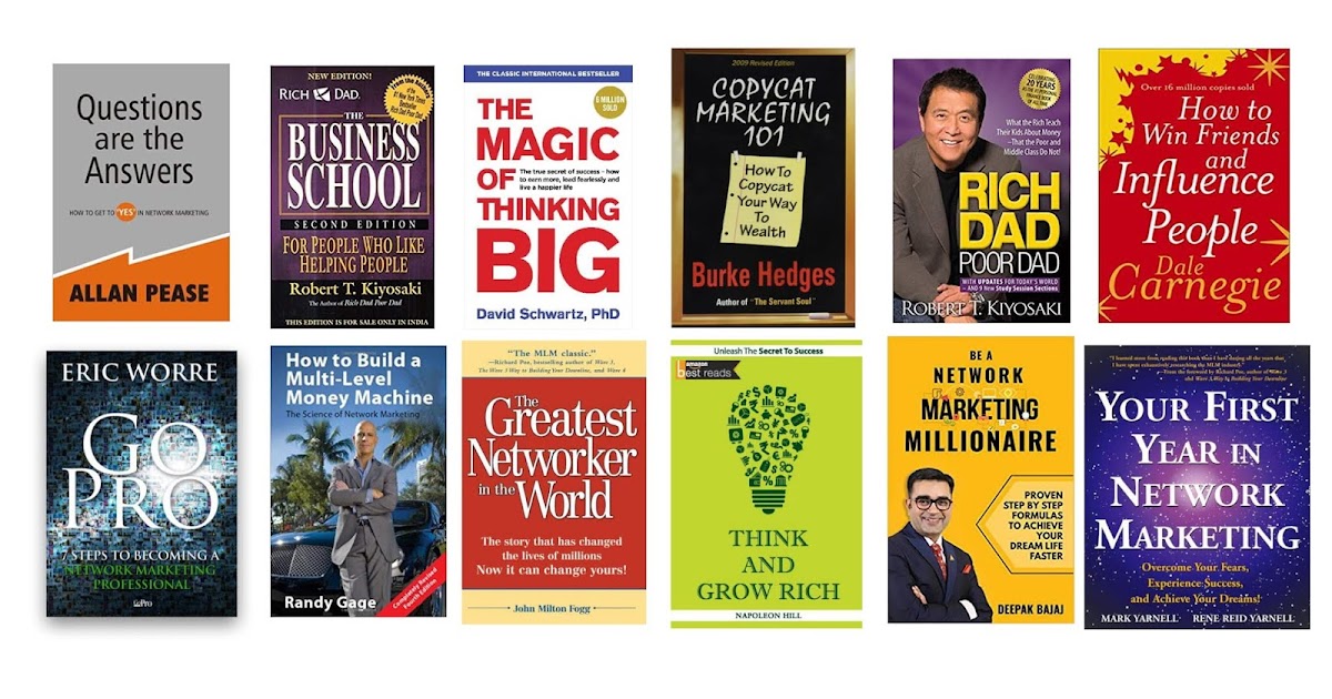 14 most influential books about network marketing - MLMencyclopedia ...