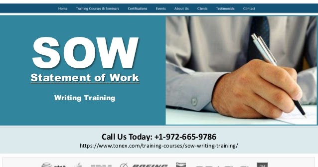 SOW (Statement of Work) Training