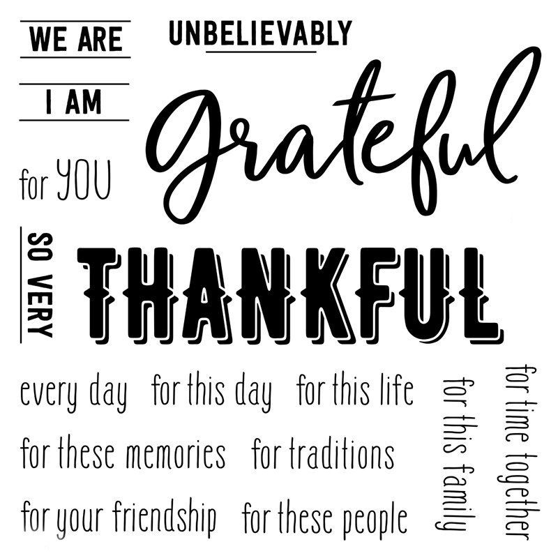 Creative Inspirations : September Stamp of the Month "Grateful for This ...