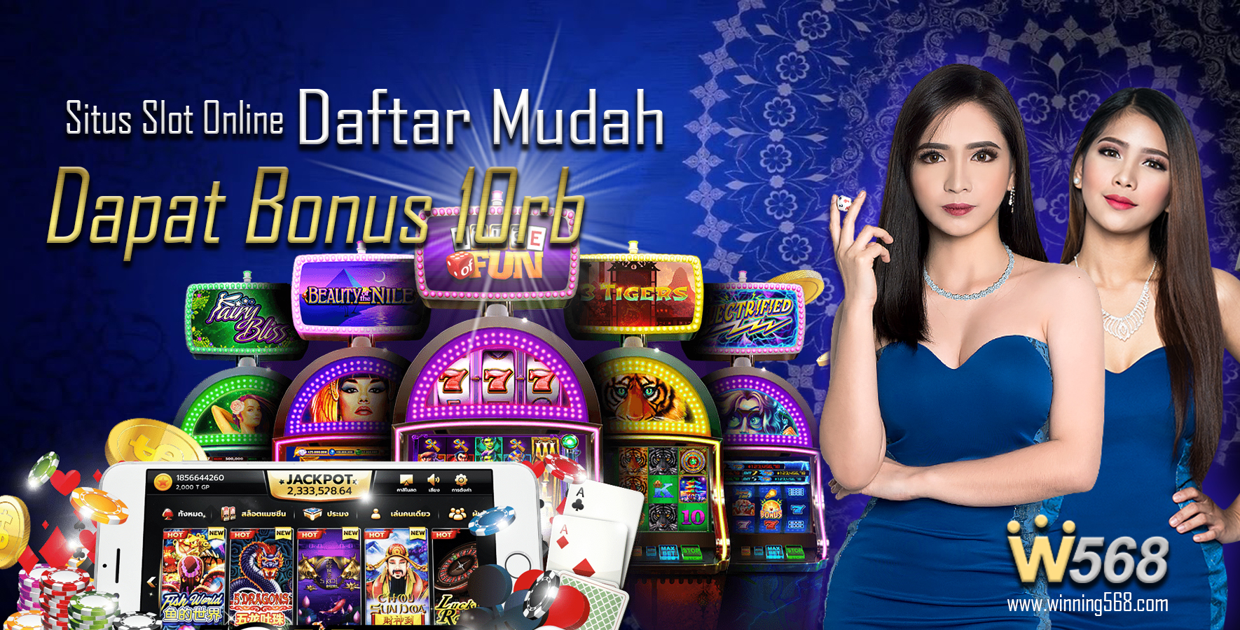 Winning568 - Situs Judi Online dan Slot Online Terpercaya Indonesia: slot online terpercaya