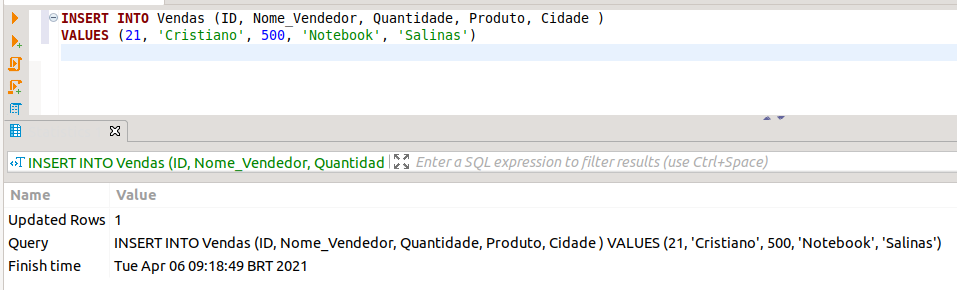 SQL: Comandos básicos