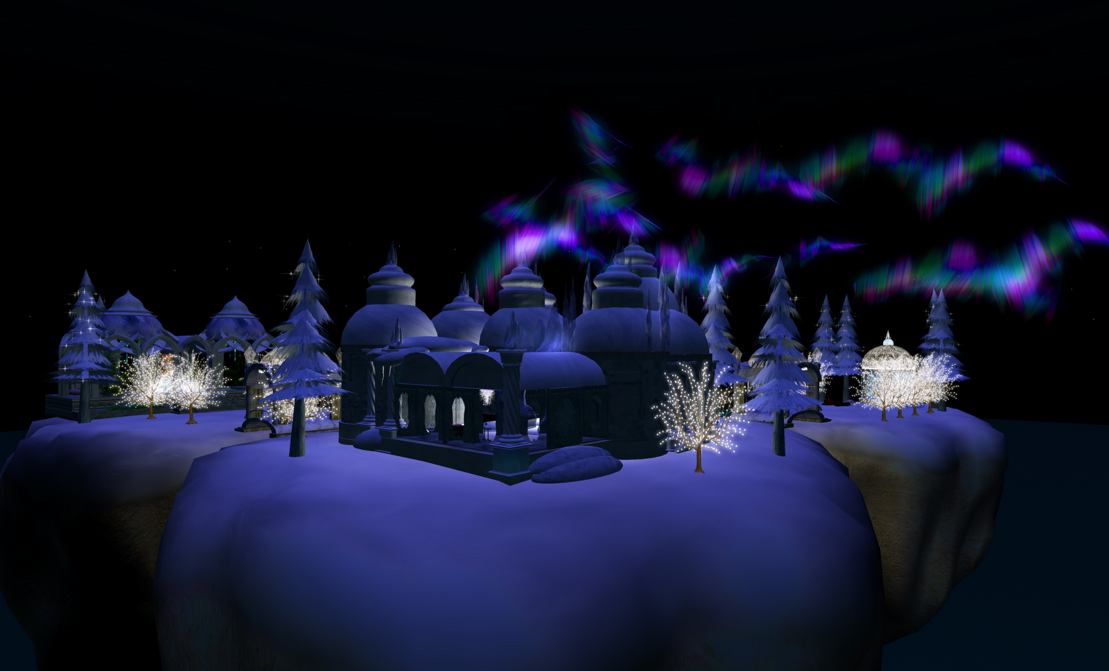 Enchanted: Take the Portal to a Land of Snowy Magic....