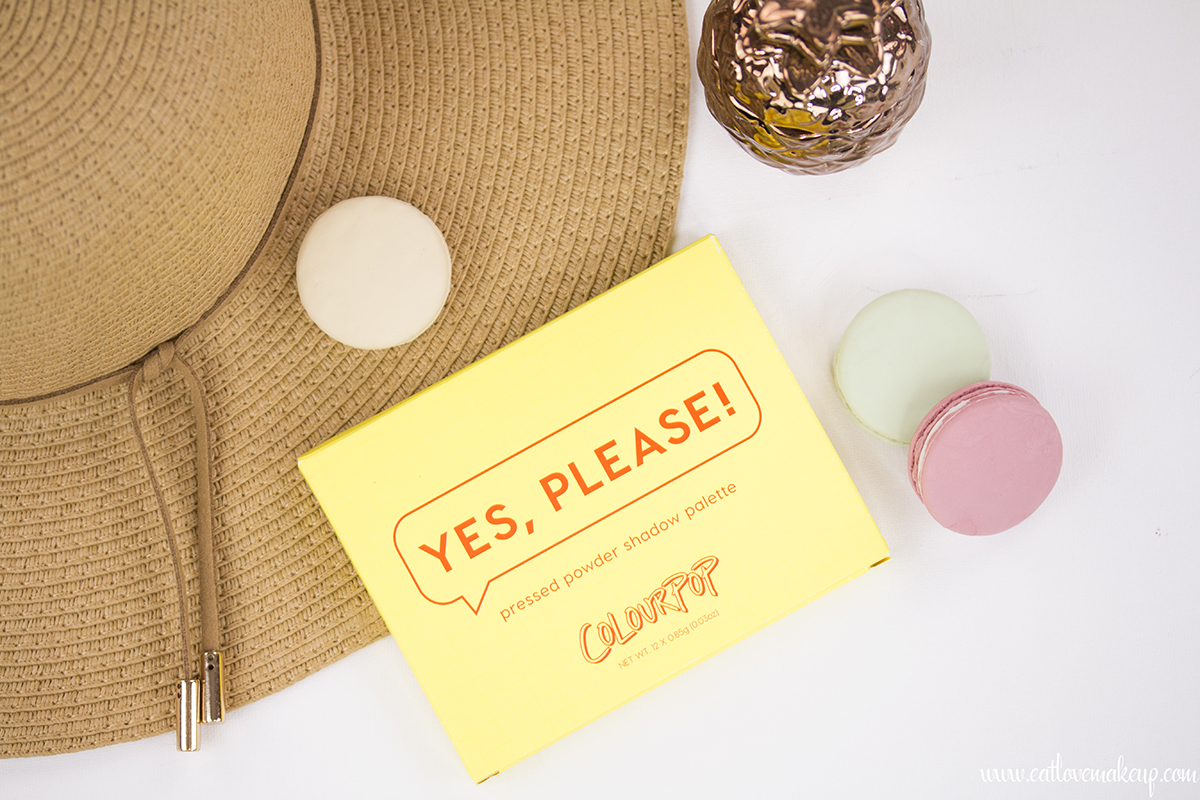 ColourPop Yes, Please Pressed Powder Shadow Palette | Eat Love Make up ...