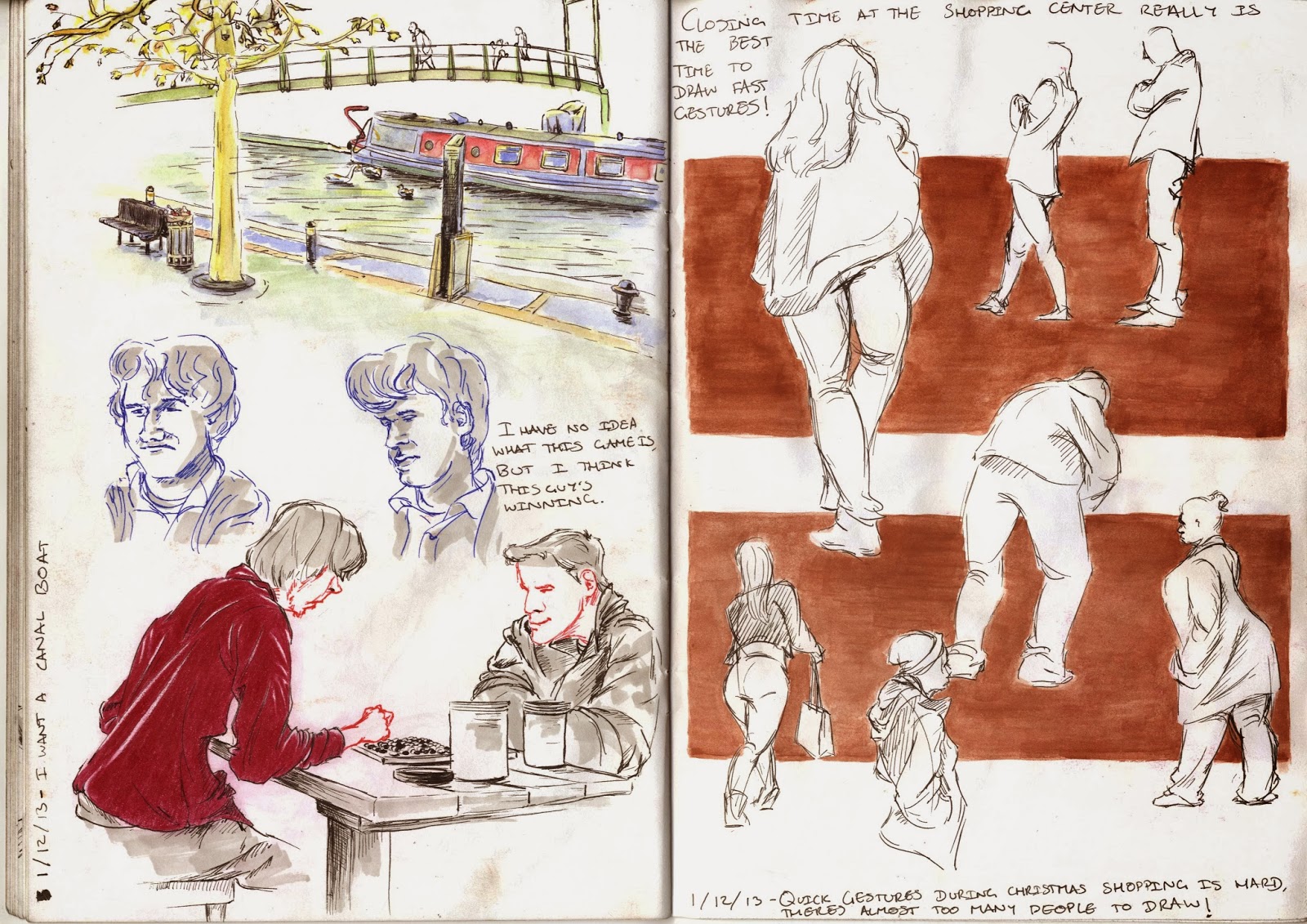 Reg Isaac: CalArts Sketchbook submission 2014