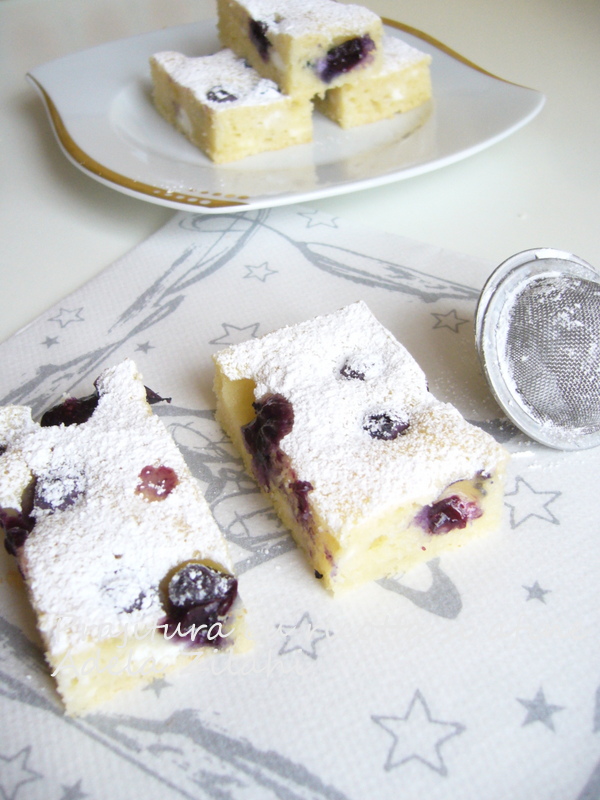 Adela Zilahi: Prajitura cu ricotta si afine