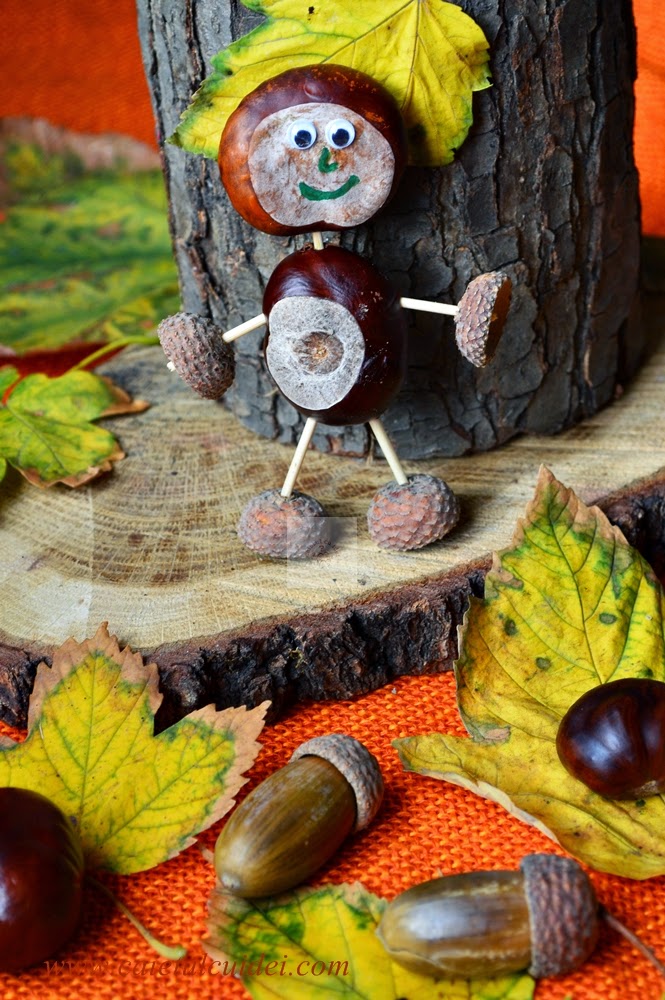 Activitati practice cu castane - CAIETUL CU IDEI