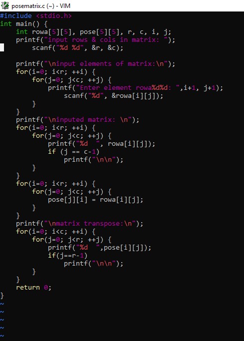 C development environment with gcc vim and radare2 in Windows 10 the ...