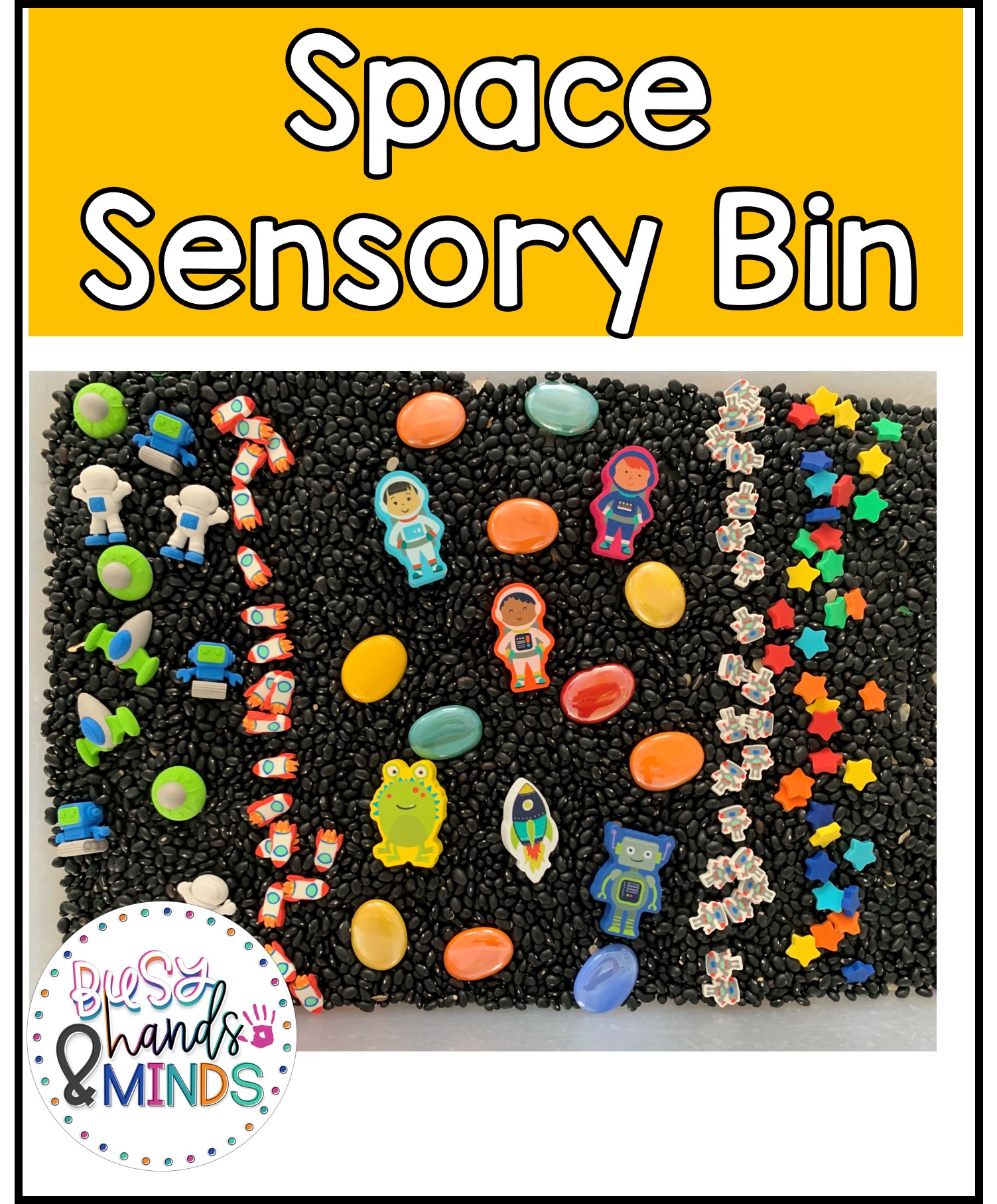 Space Preschool Theme | Busy Hands and Minds