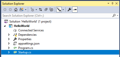 ASP .Net Core Hello World Program - CoreProgram