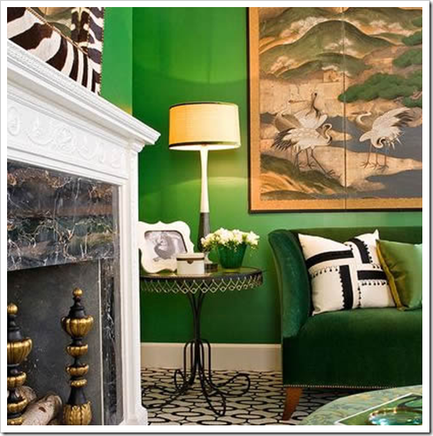 { Happy Habitat }: Color Lover: KELLY GREEN