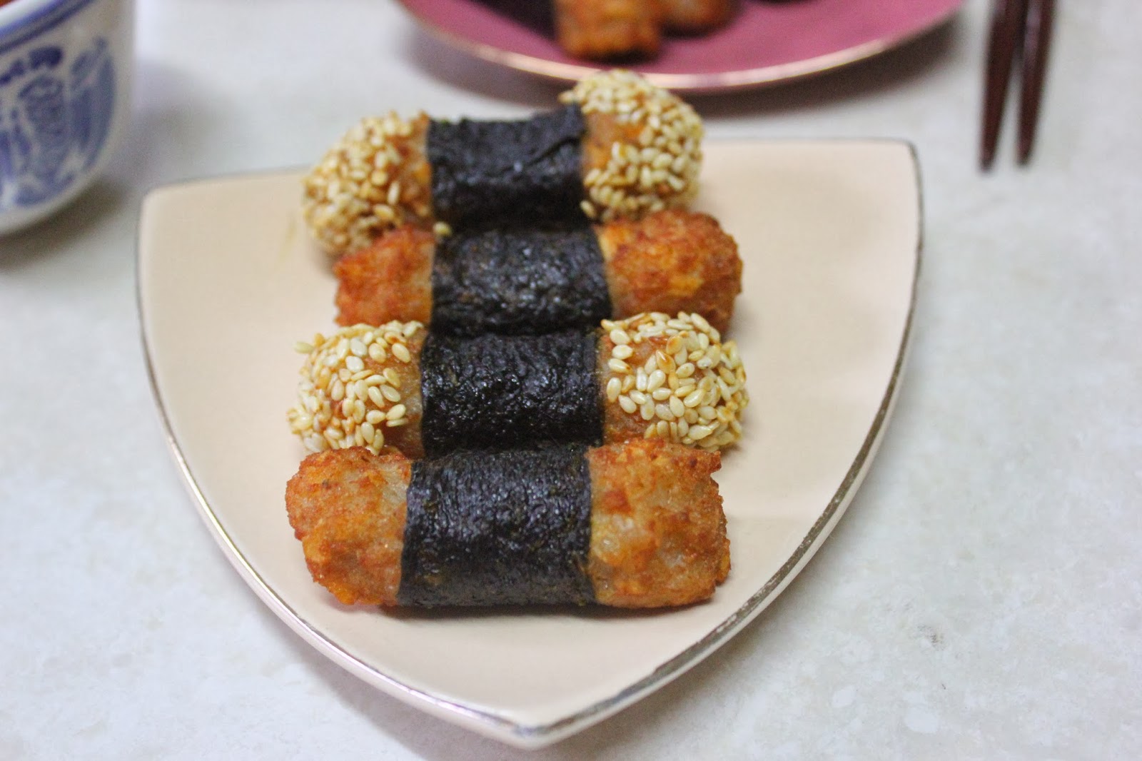 The Morning After: CRISPY NORI ROLLS