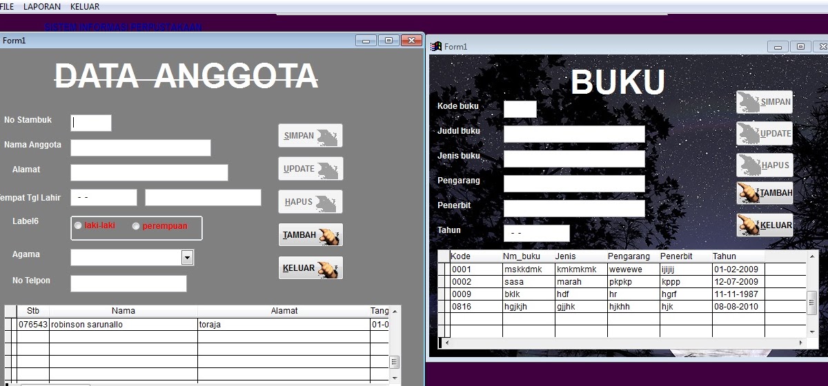Contoh program dengan visual foxpro database viewer - lsaenglish