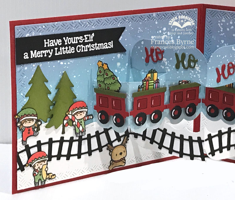 StampOwl's Studio: All Aboard, Merry Christmas