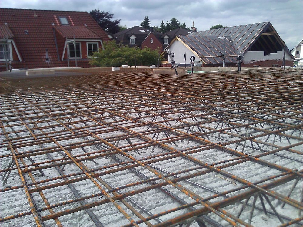 Unser Traum vom Haus - Hausbau in Lilienthal: Decke fertig und die ...