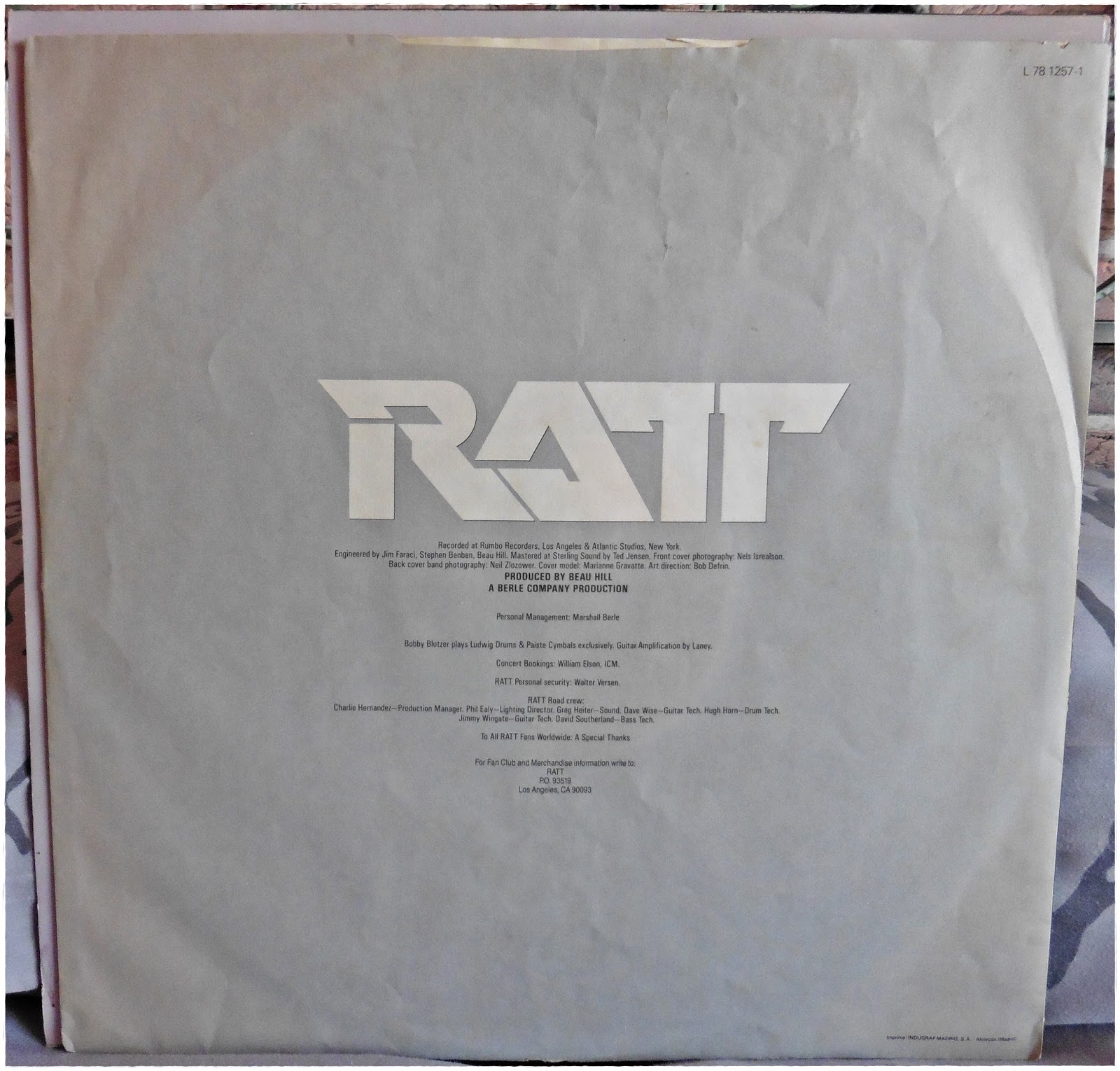 ZEPPELIN ROCK: RATT - Invasion of your privacy (1985): Crítica review