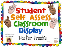 Classroom Freebies Too: Student Self Assessment Posters
