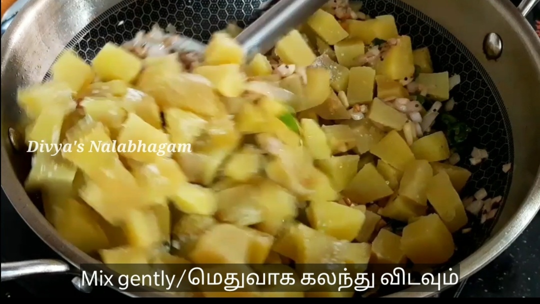 SakkaraiValli Kilangu Poriyal | Sweet Potato Poriyal | Sakkaraivalli ...