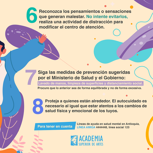 RECOMENDACIONES PARA LA SALUD MENTAL
