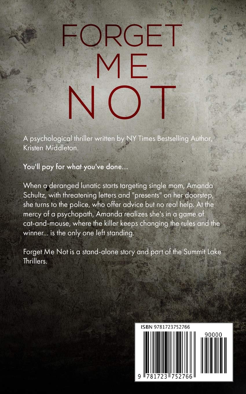 FORGET ME NOT - REVIEW - Library Readz