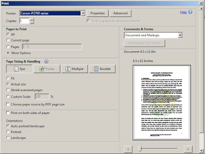Cara Ngeprint File PDF di Laptop atau Komputer - Tutorial Microsoft Office