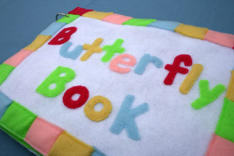 The Quiet Book Blog: Free Butterfly Quiet Book Template