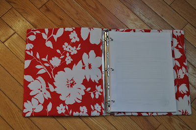 Happiness Is Homemade: Fabric Covered Binder