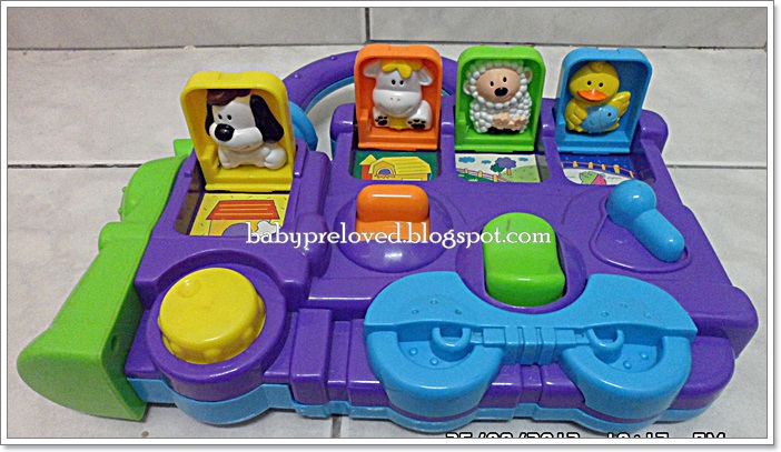 baby preloved stuffs: Bruin Train Pop Up - SOLD