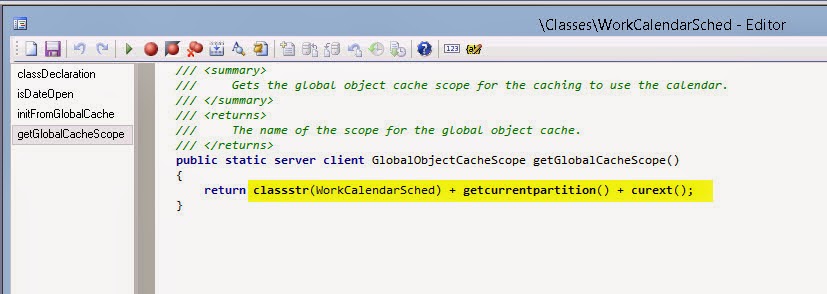 Dynamics AX blog: AX2012 R3 : Scheduling dates using X++