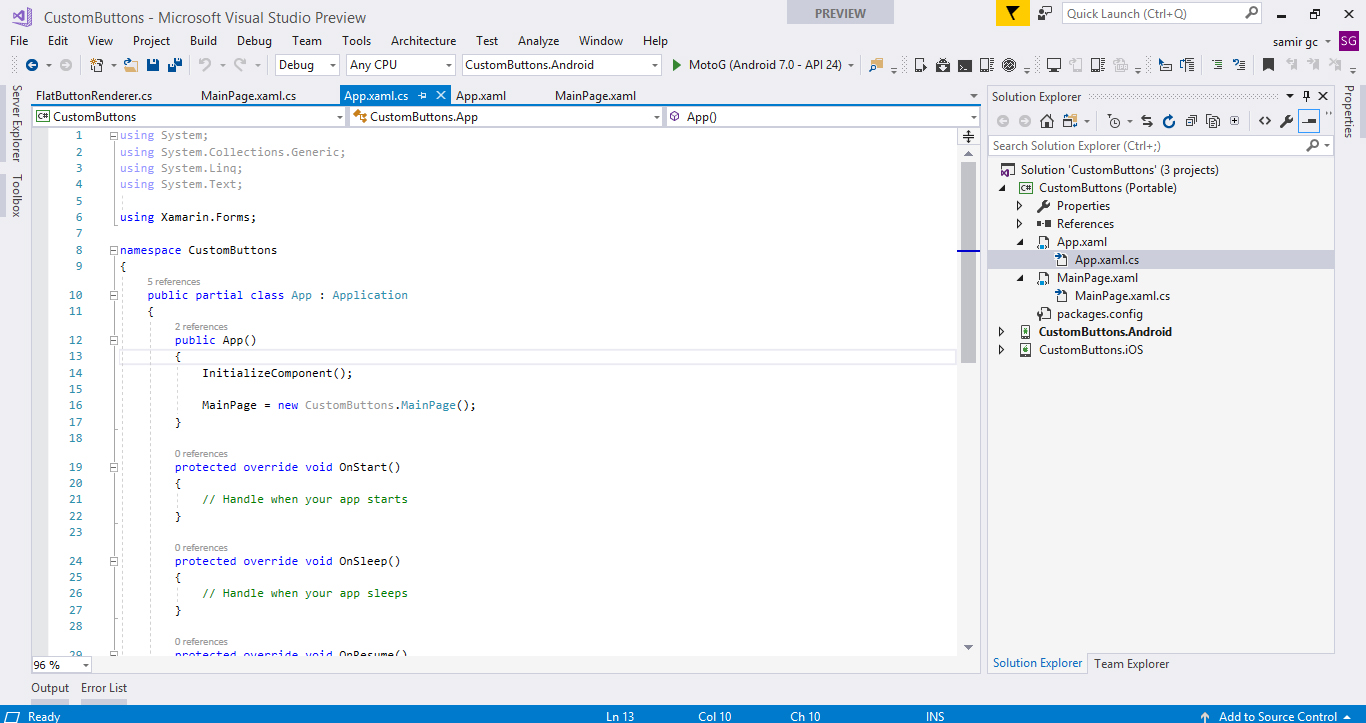 XamarinGuyShow: Xamarin Forms Customized Button Never Before in XF ...
