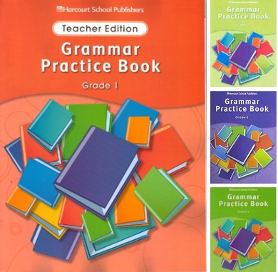Grammar Practice Books (1,2,5,6) (Harcourt)