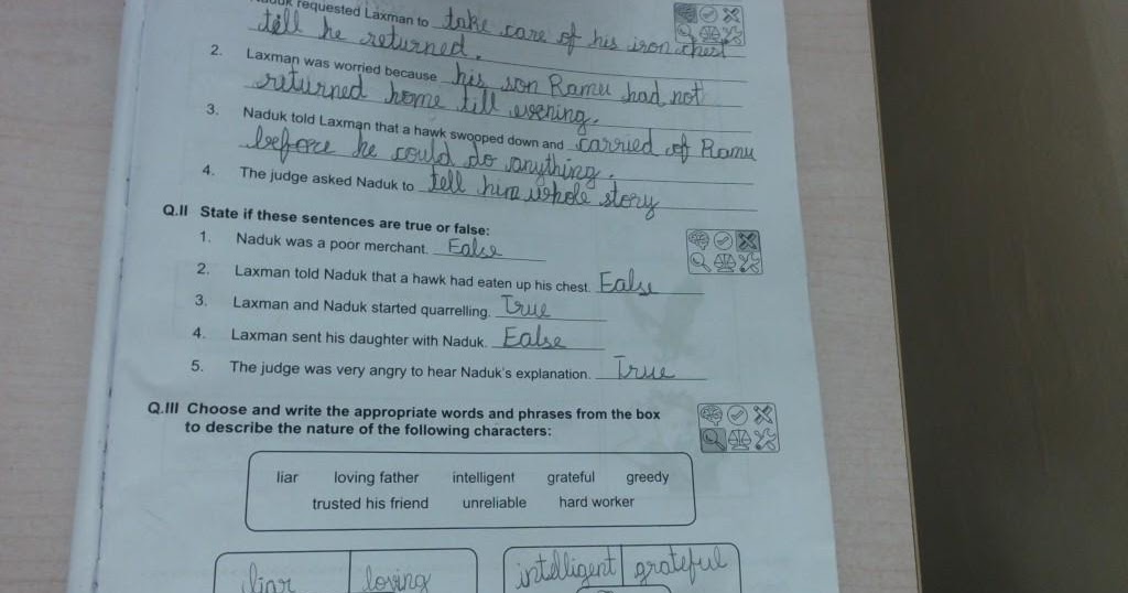 Grade 3 English Workbook pg no.5,6,7 young writers pg no10,11,12,13 and ...