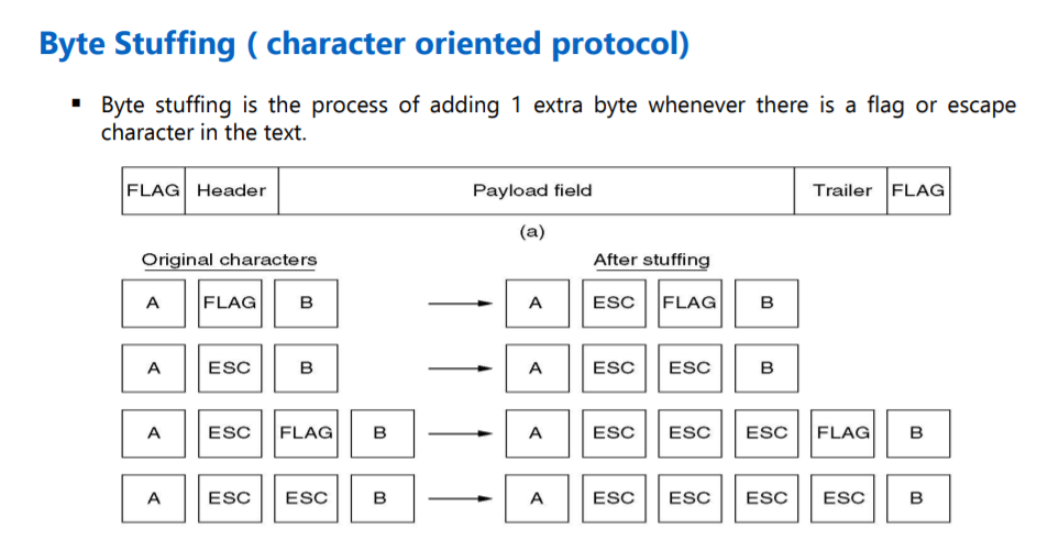 CodeHitter: Byte Stuffing in Computer Network Using Python